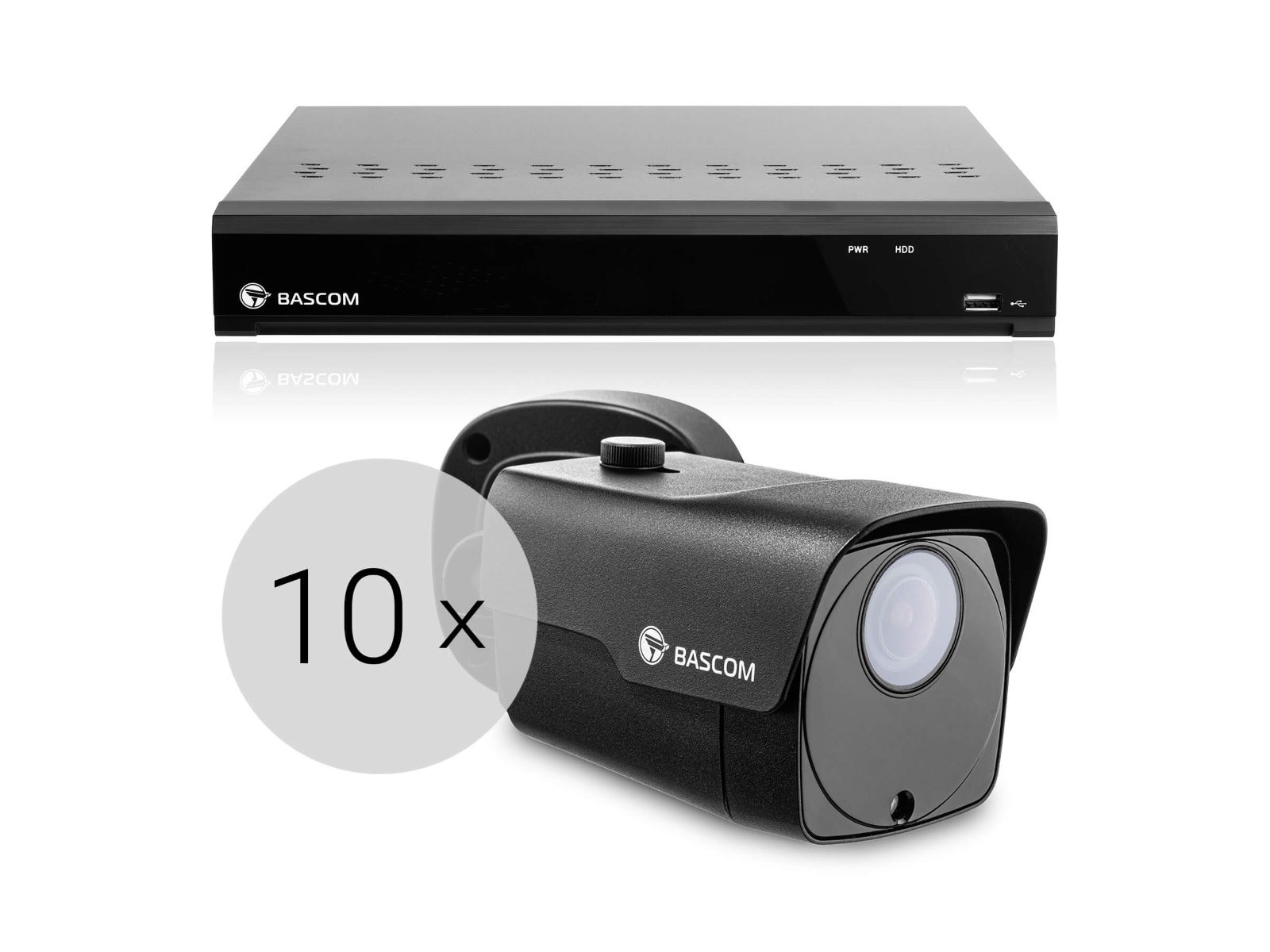 Bekabeld 10-bullet-systeem PLUS - Bascom